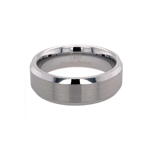 Tungsten 6mm flat brushed finish ring – Jewellery Club